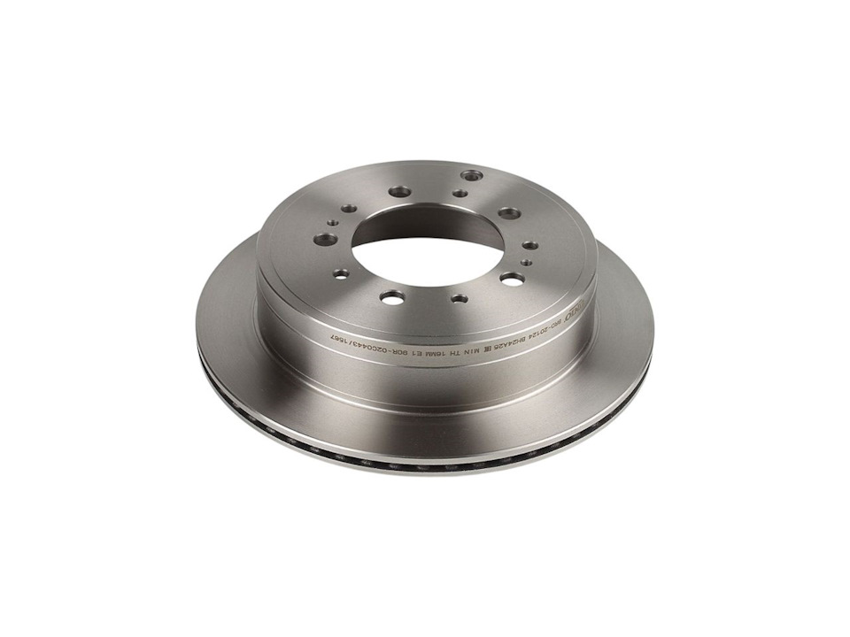 BRD20124 Диск тормозной задний toyota land cruiser 200 07-, lexus lx ...