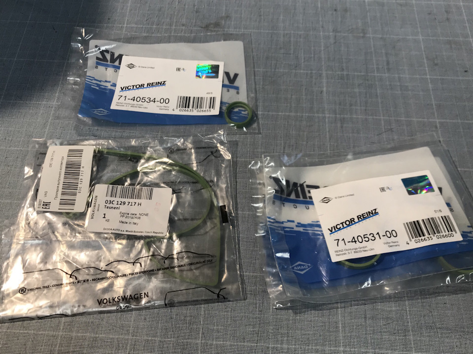 03C129717H Прокладка VAG | Запчасти на DRIVE2