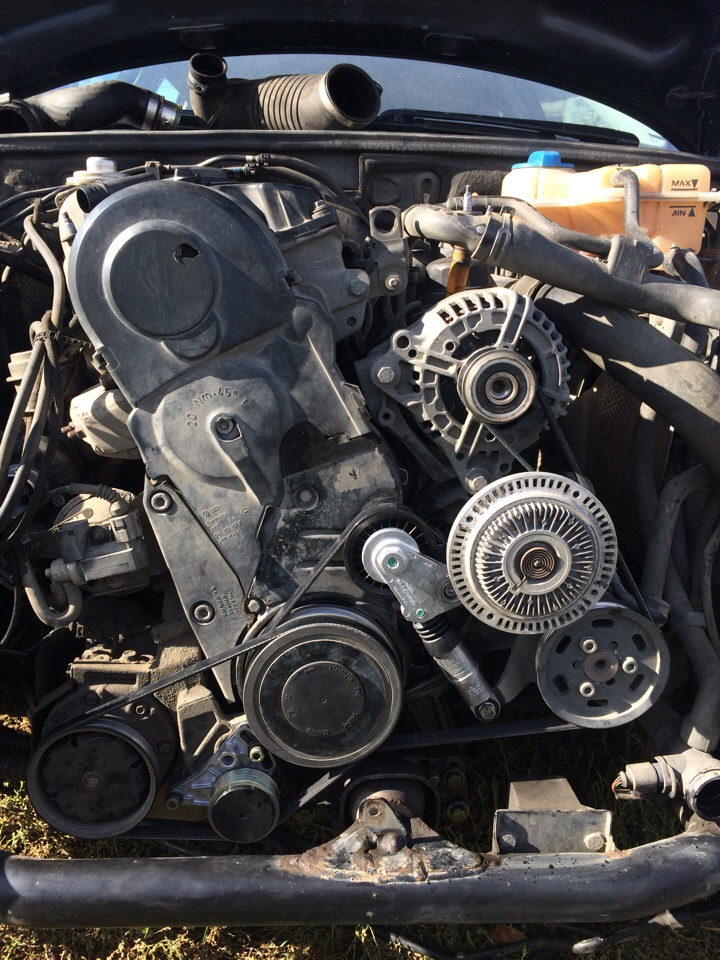 Замена роликов, ремней грм и агрегатов — Audi A6 Avant (C5), 1,9 л ...