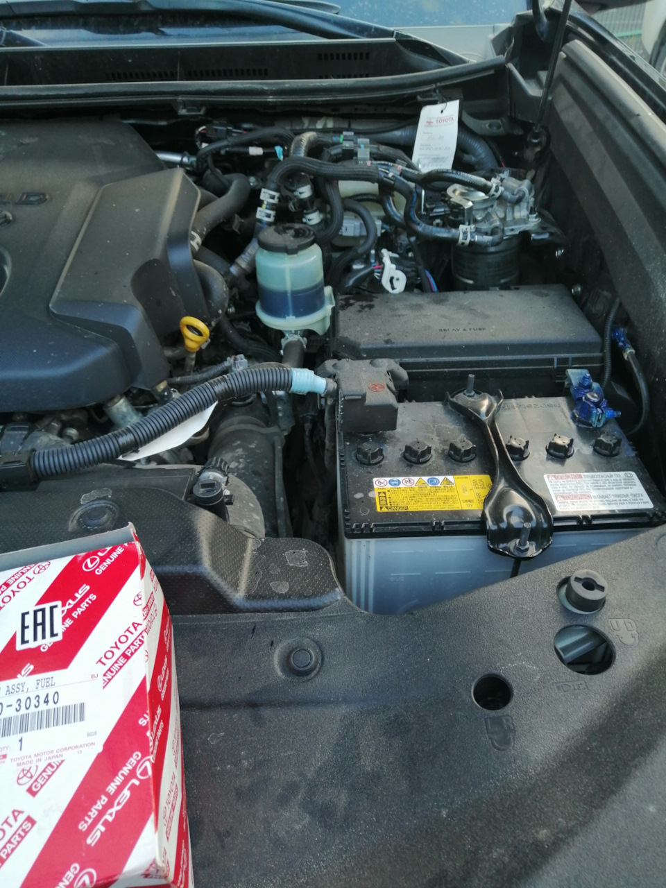 Пропажа тяги, чек, есп. — Toyota Land Cruiser Prado 150-series, 2,8 л ...