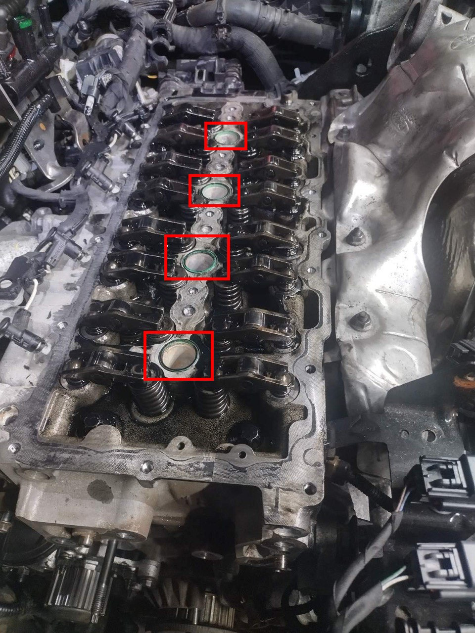 Замена комплекта ремня ГРМ на двигателе 1.5 и сопутствующего Форд Фокус ...