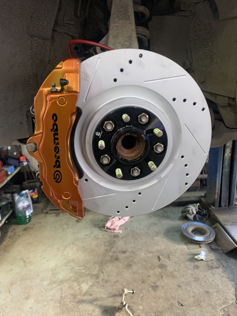 Brembo z18 + ВУТ/ГТЦ — Infiniti G25, 2,5 л, 2010 года | тюнинг | DRIVE2