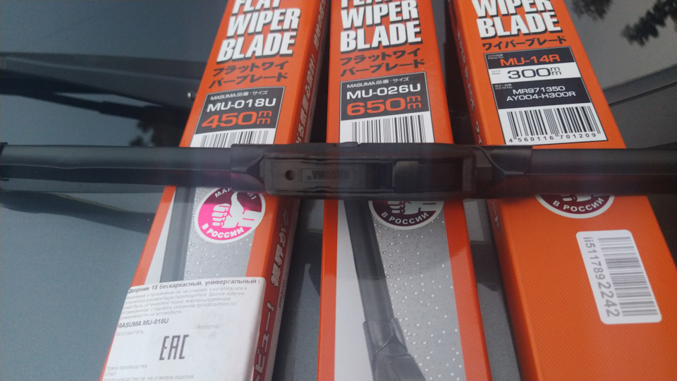 13#Дворники стеклоочистителя на лето или как я выбрал MASUMA ...