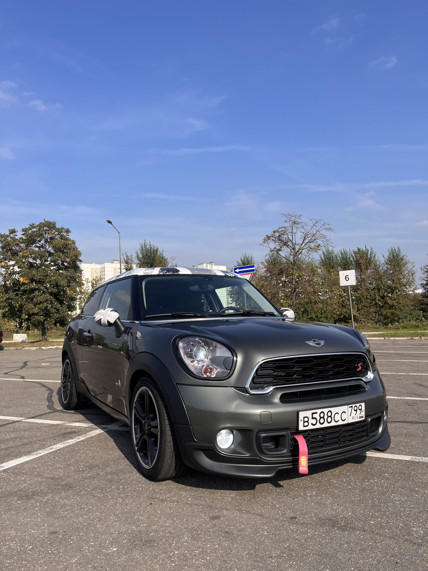 Black Line — MINI Paceman, 1,6 л, 2013 года | стайлинг | DRIVE2