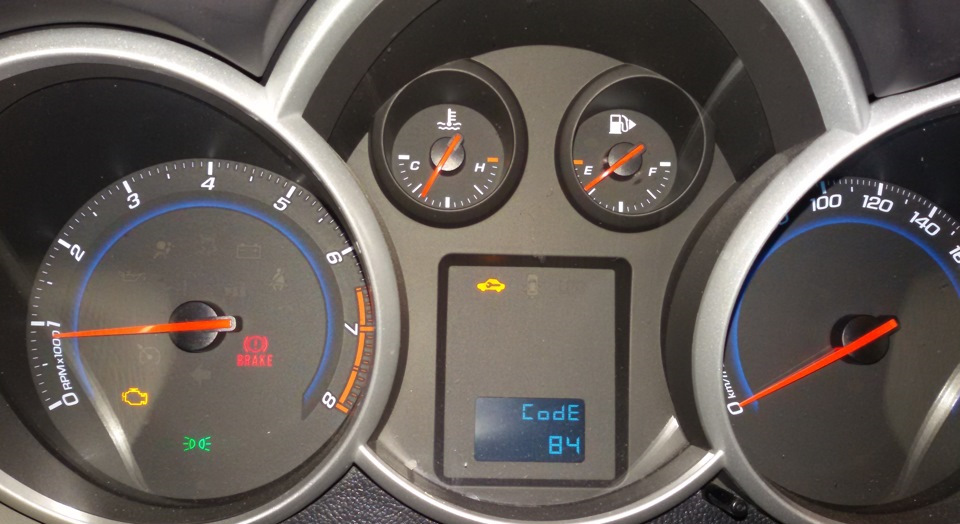CODE 84… — Chevrolet Cruze (1G), 1,6 л, 2011 года | поломка | DRIVE2