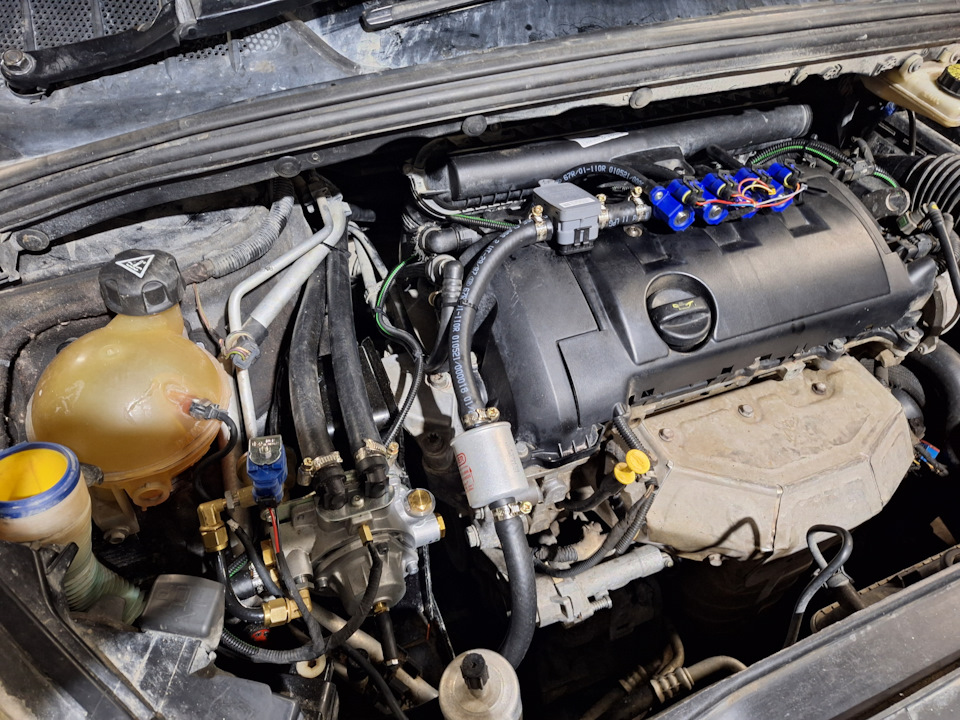 Установка гбо Omvl saver — Peugeot 408, 1,6 л, 2012 года | визит на сервис | DRIVE2