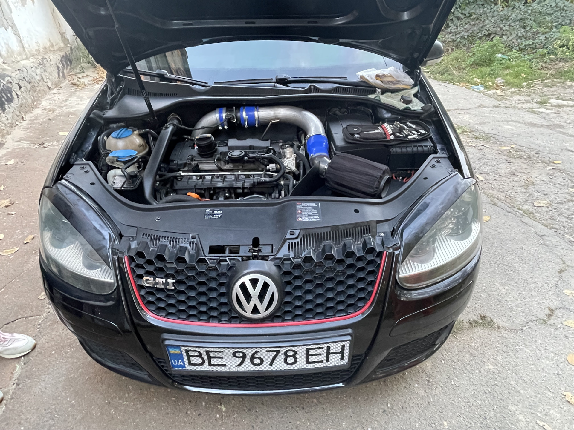 Охлаждаем самодельный впуск, термоэкран фильтра + аналог Heatshield от BSN — Volkswagen Golf GTI ...