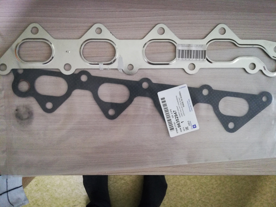 96352947 Прокладка коллектора впускного GM | Запчасти на DRIVE2