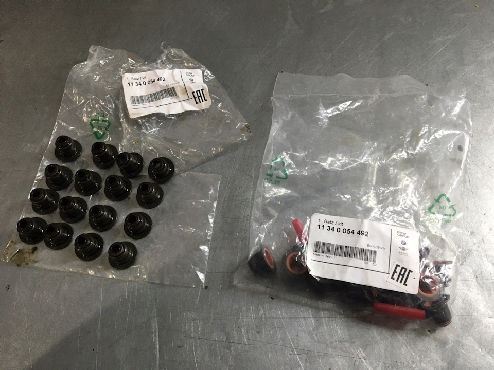 11340054492 Ремкомплект маслоотраж. колпачков BMW | Запчасти на DRIVE2