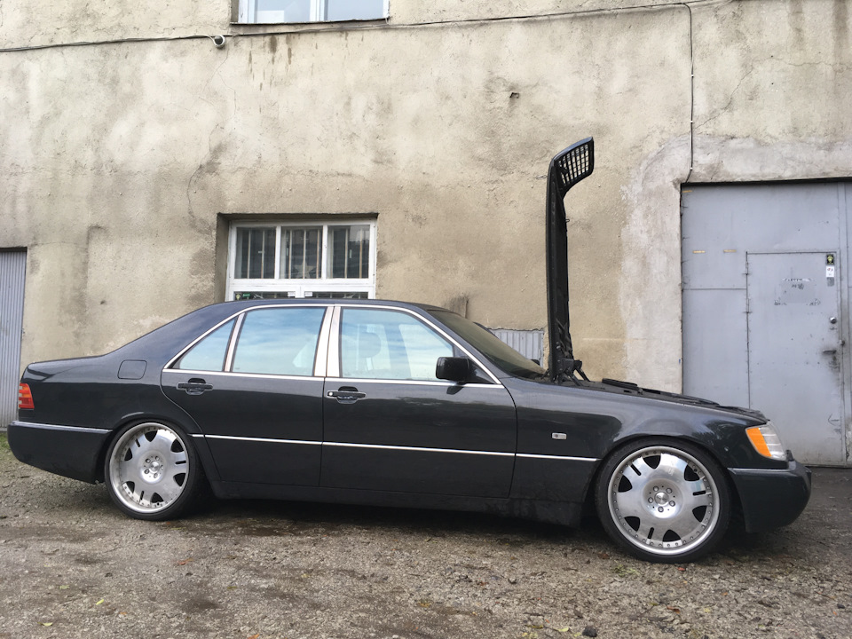 ABS ASR Проблема и решение — Mercedes-Benz S-Class (W140), 5 л, 1992 ...