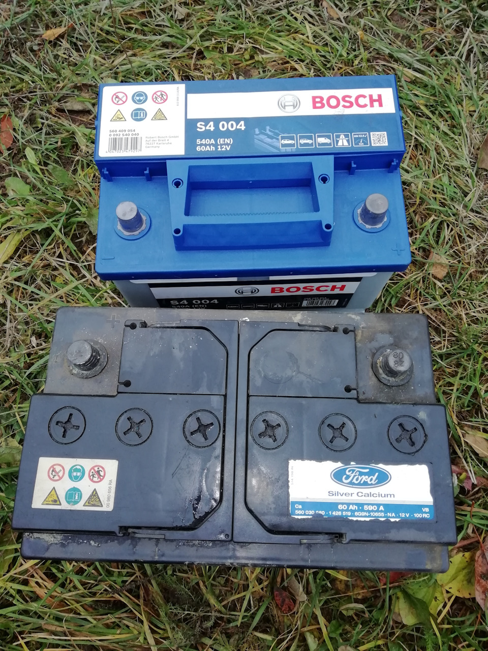 Новый аккумулятор! — Ford Focus II Hatchback, 1,6 л, 2008 года ...