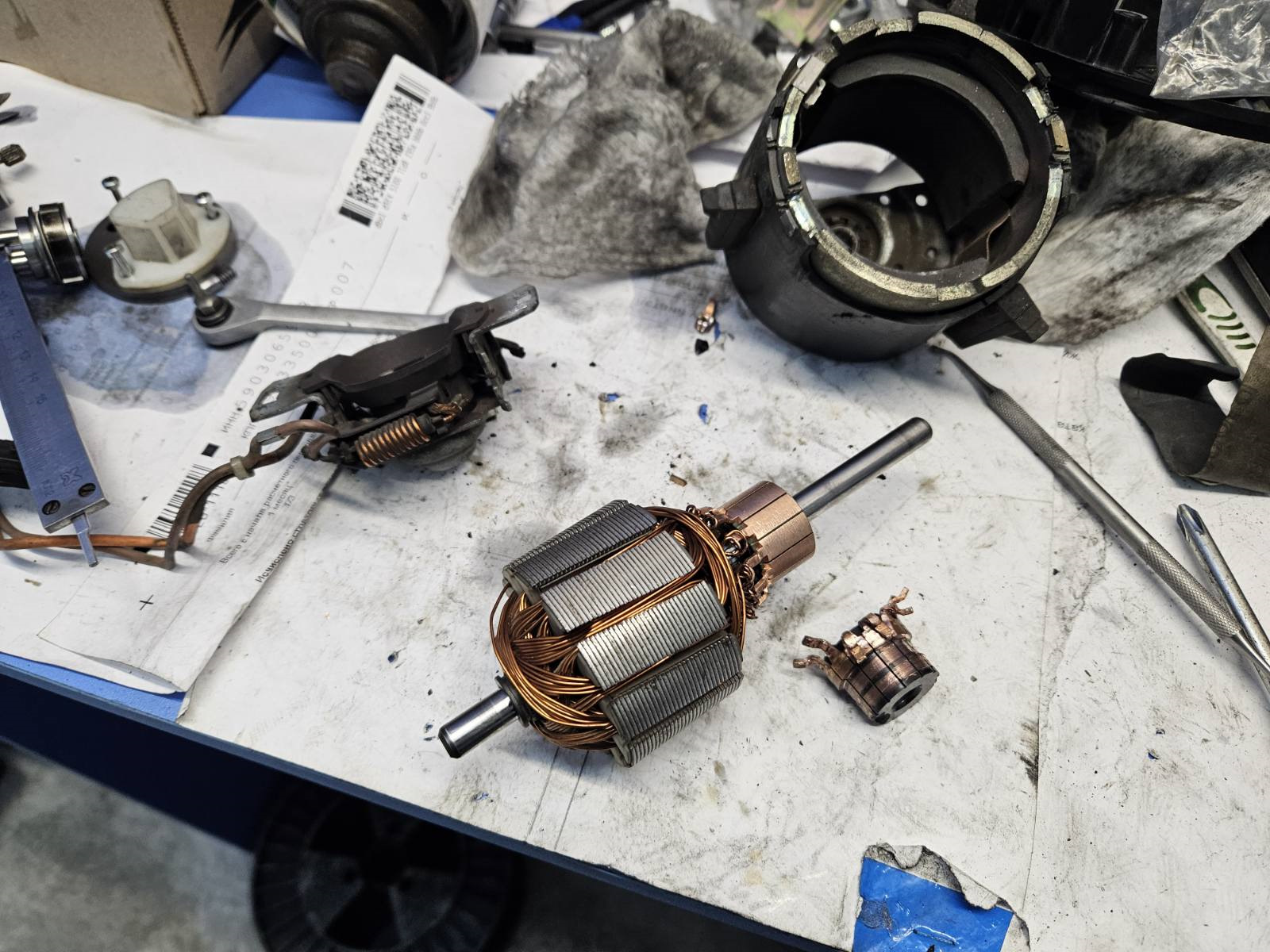 Обслуживание мотора печки VW Jetta 5 — Volkswagen Jetta V, 1,6 л, 2008 ...