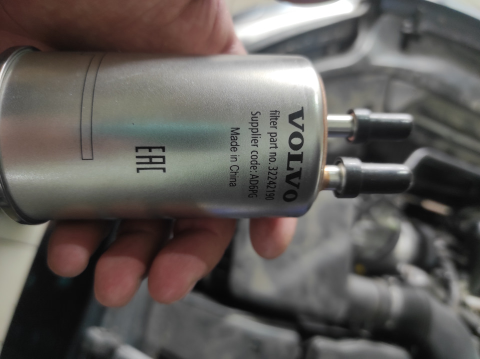 Продолжение обслуживания: замена масла, масляного и топливного фильтров ...