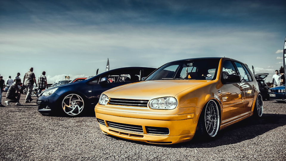 Slammed Vw Golf Mk4