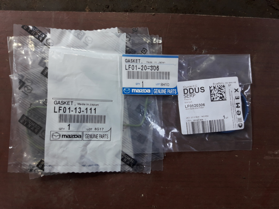 Замена впускного коллектора — Mazda 3 (1G) BK, 2 л, 2007 года | другое ...