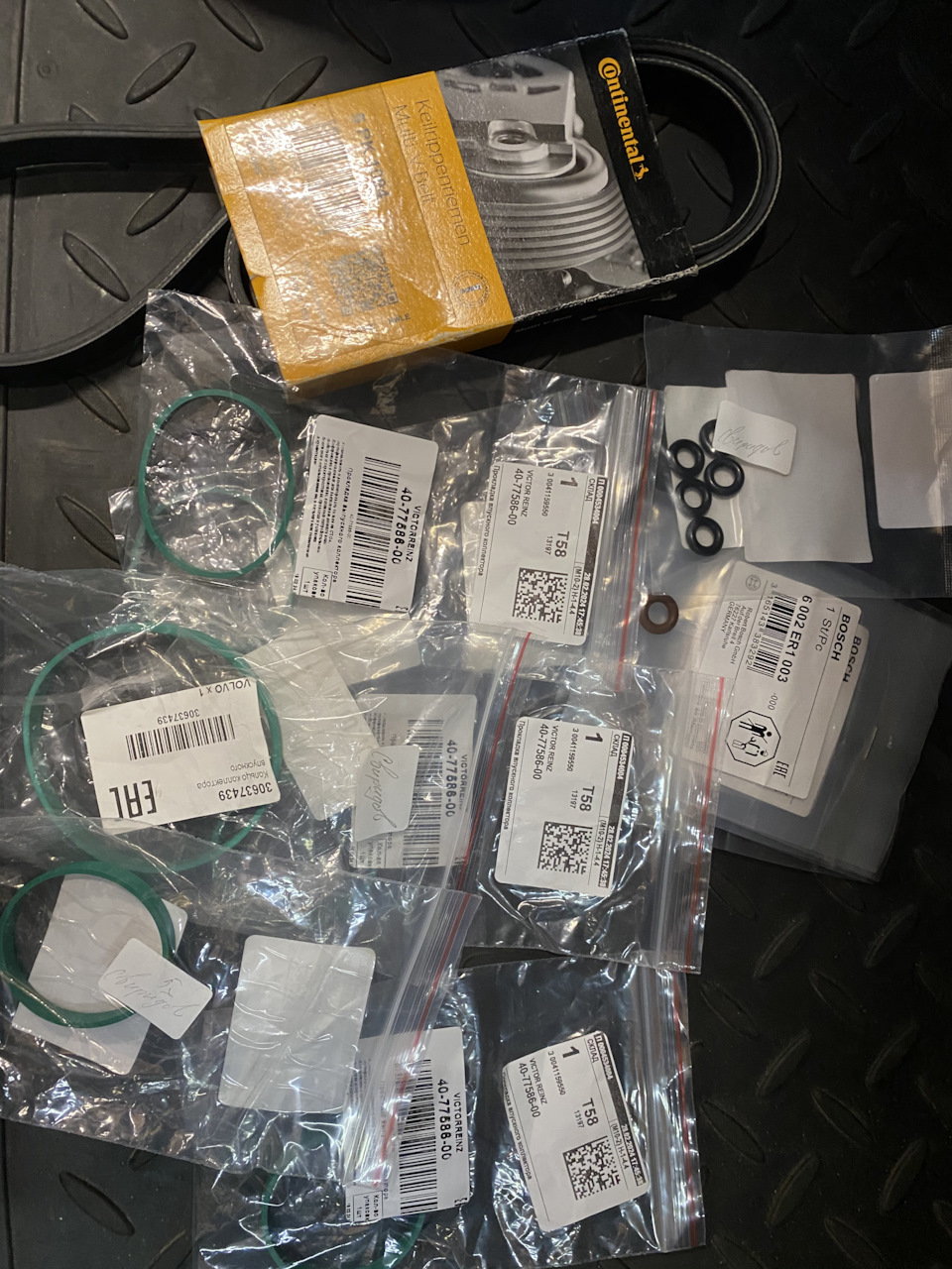 30637439 Прокладка дроссельной заслонки Volvo | Запчасти на DRIVE2