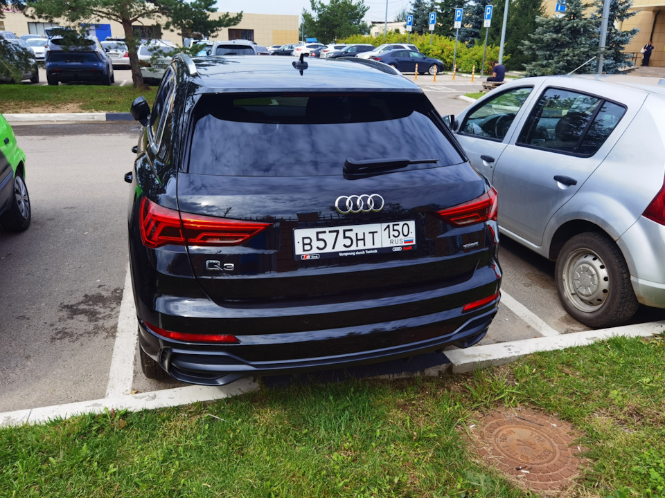 Постановка на учёт — Audi Q3 (2G), 2 л, 2022 года | покупка машины | DRIVE2