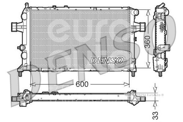 DRM20018 Радиатор DENSO | Запчасти на DRIVE2