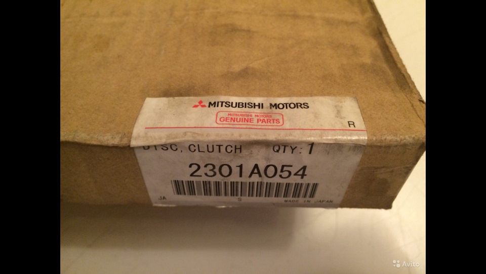 2301A054 ДИСК СЦЕПЛЕНИЯ Mitsubishi | Запчасти на DRIVE2