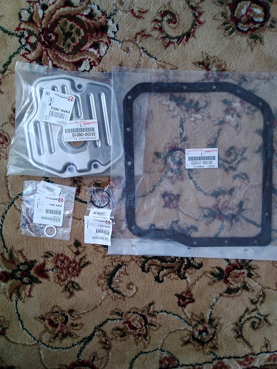 Замена масла в АКПП — Toyota Highlander (XU20), 2,4 л, 2005 года ...