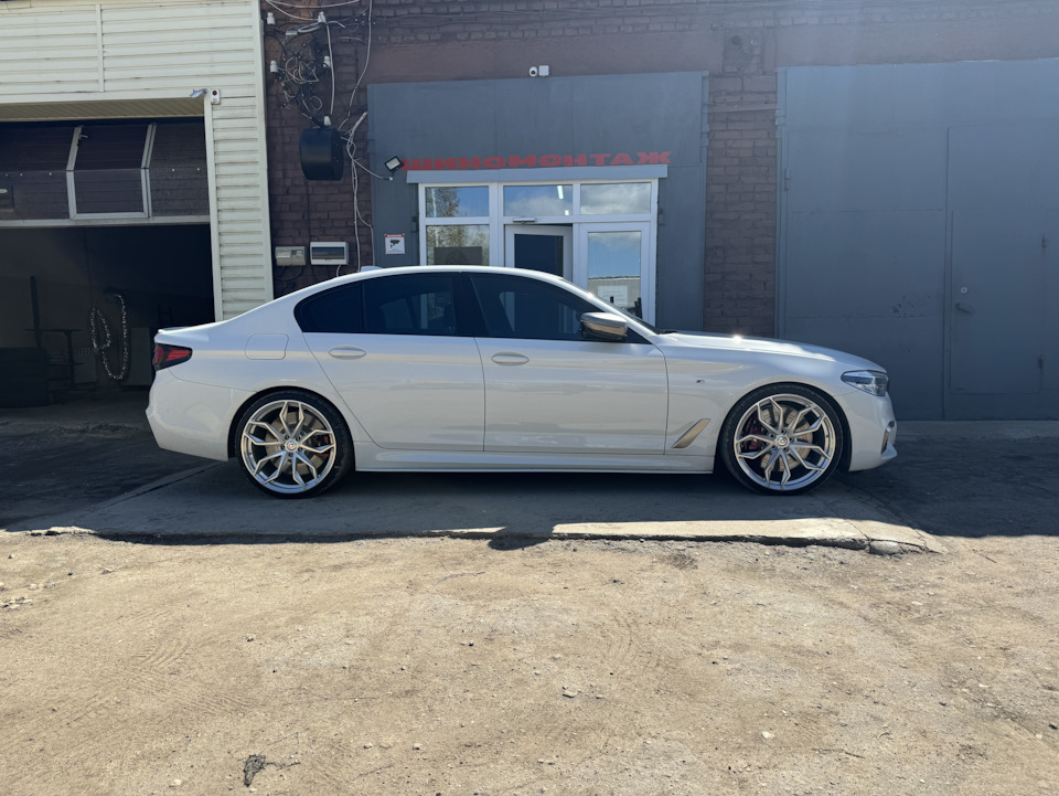 HRE P201 снова R21 — BMW 5 series (G30), 3 л, 2020 года | колёсные ...