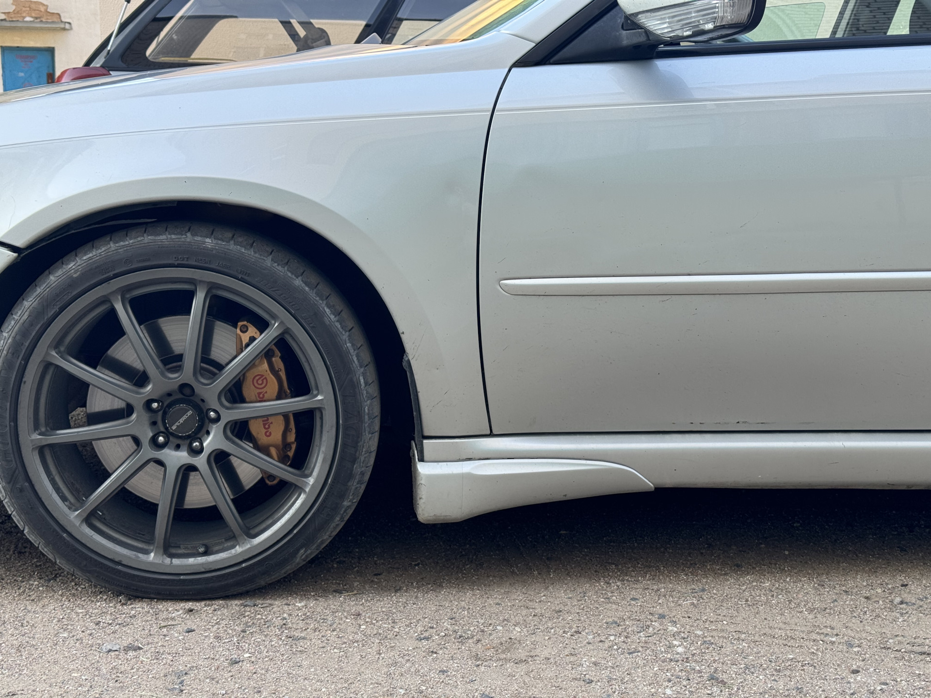 Brembo Gold + Prodrive — Subaru Legacy (BL/BP), 2,5 л, 2004 года ...