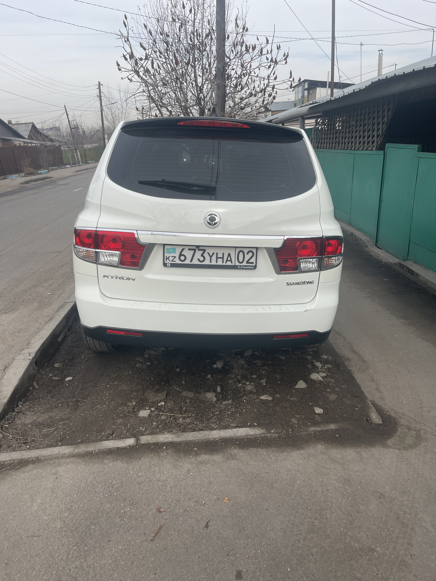 Хром накладки на фонари. — SsangYong Kyron, 2,3 л, 2013 года ...