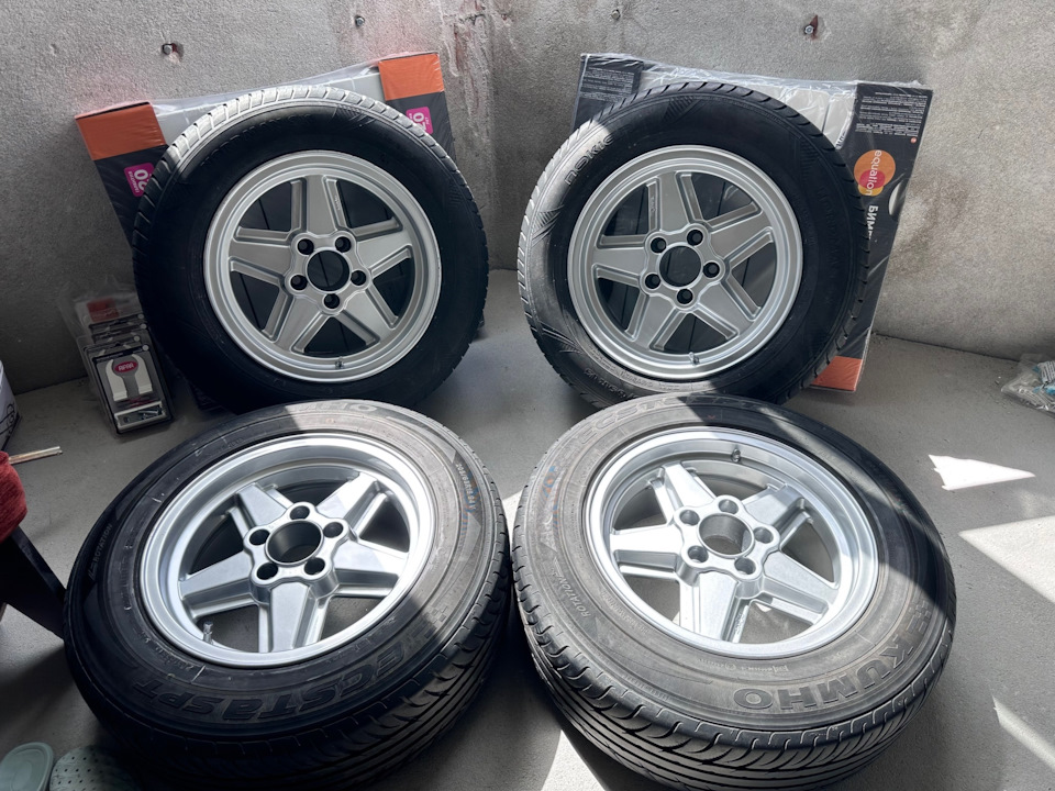 Ronal R9 Penta Style R15 ET23 Реставрация — Mercedes-Benz E-Class (W124 ...