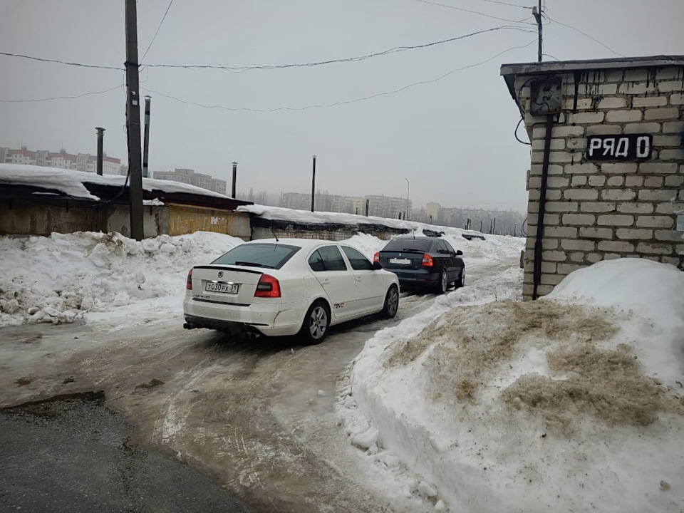 Поездка в Липецк в гости к соклубнику. Новые зимние колеса — Skoda ...