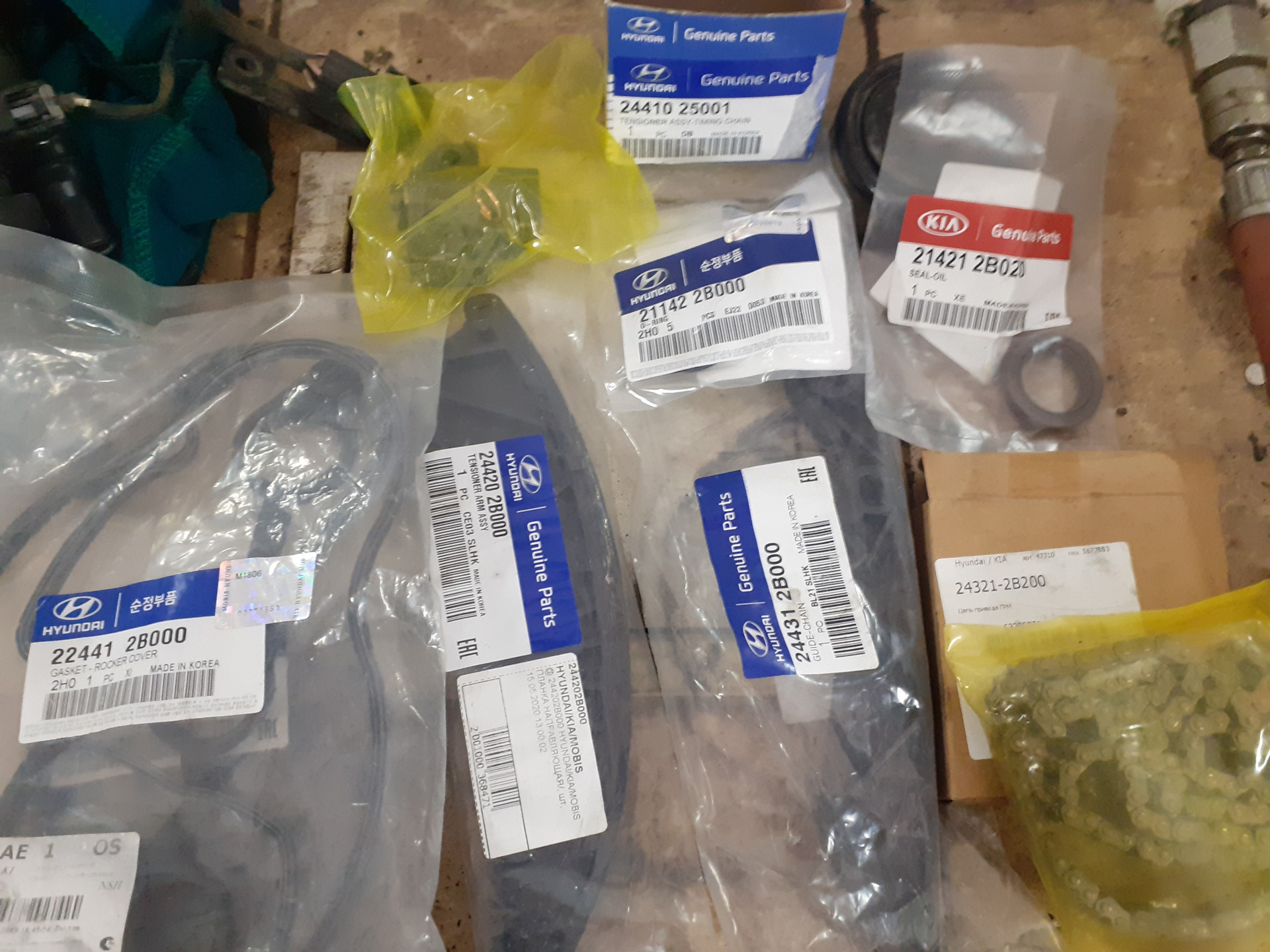 Замена цепи грм на киа рио\солярис — KIA Rio (3G), 1,4 л, 2012 года ...