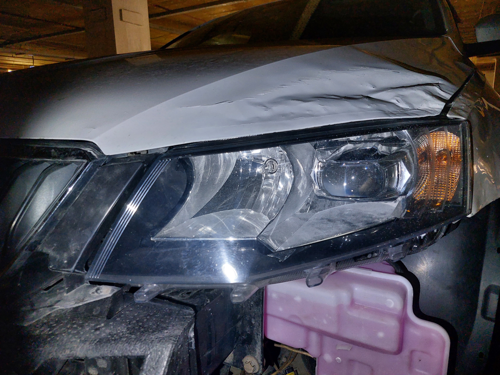 Линза от А7FL в галогеновую фару А7 2.0 — Skoda Octavia A7 Mk3, 1,4 л ...
