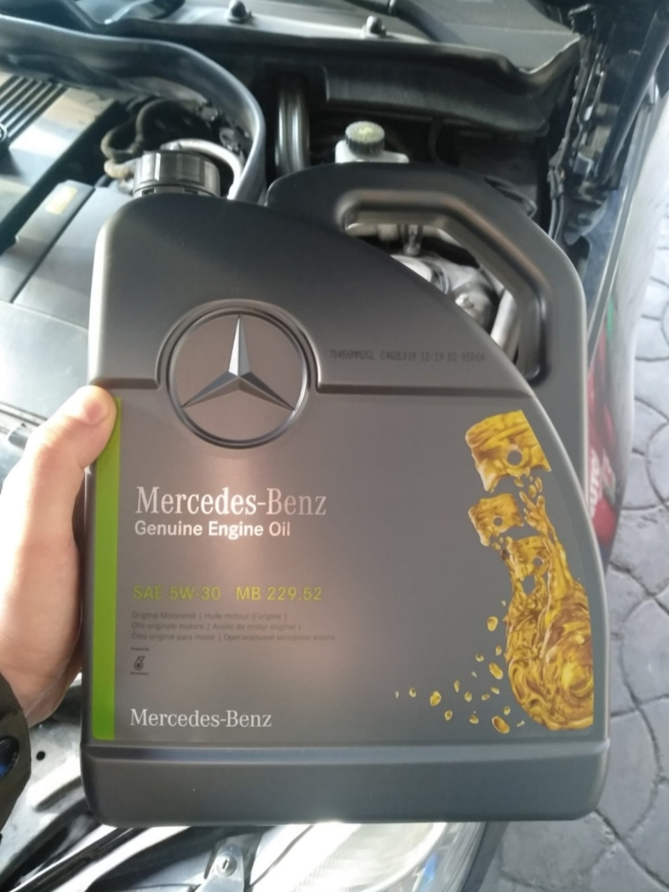 Я запутался MB 229.52 или MB 229.5 — Mercedes-Benz E-Class (W212), 1,8 ...