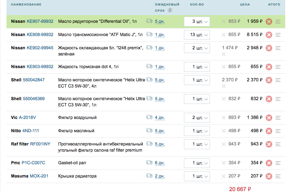550042847 Масло моторное синтетическое 4л — Helix Ultra ECT C3 5W30 SN ...