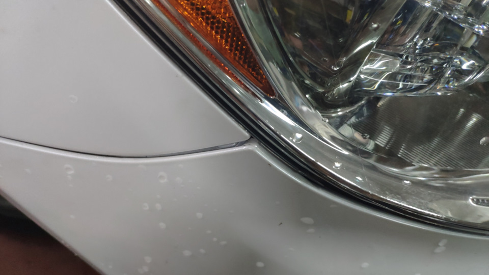 #32. Замена правого крепления (направляющей) переднего бампера — Lexus ...