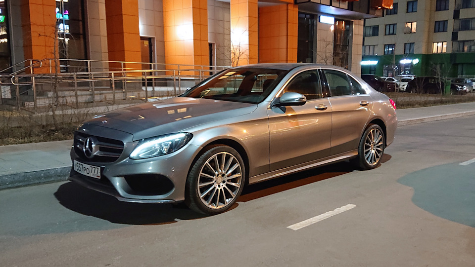 Турбинки и новое лето — Mercedes-Benz C-Class (W205), 1,6 л, 2015 года | колёсные диски | DRIVE2