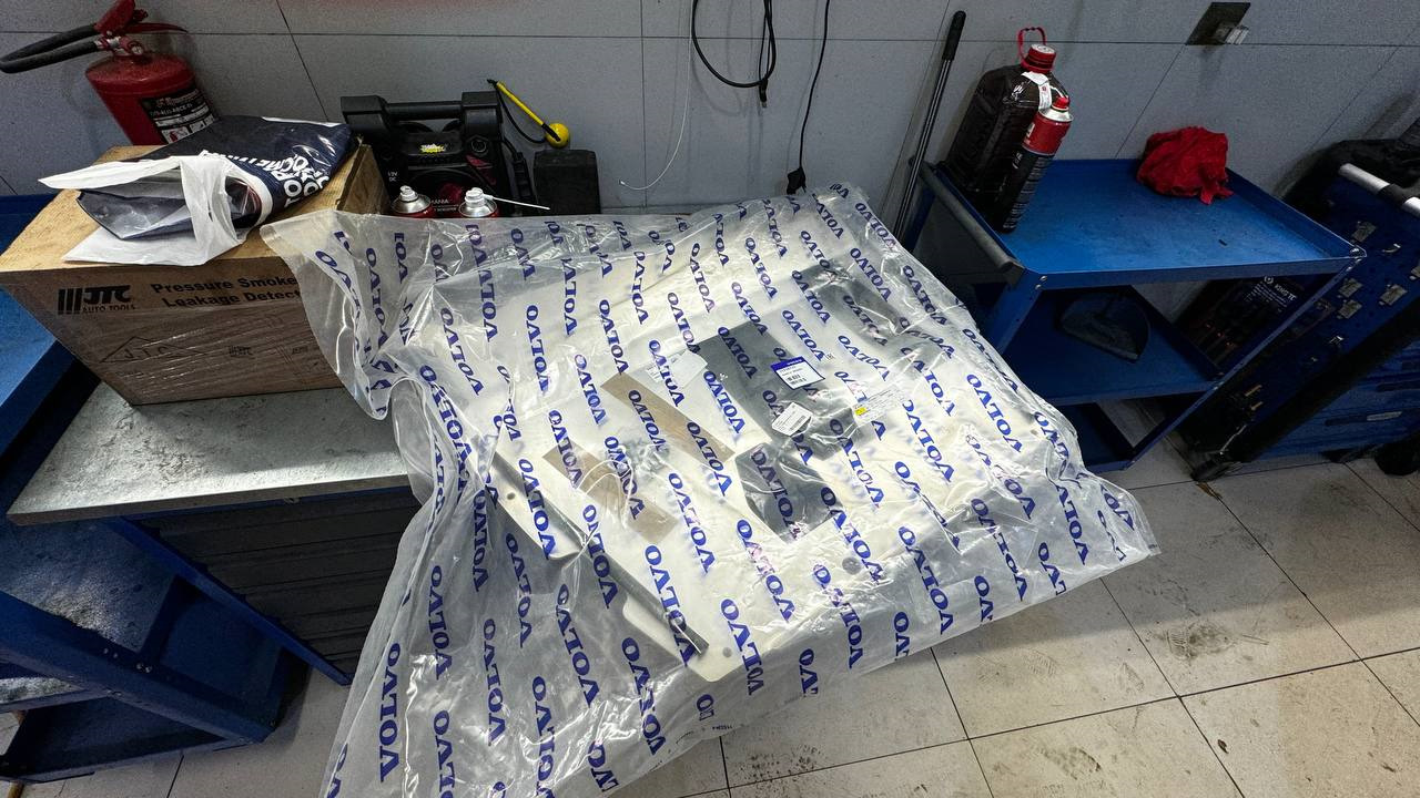 Защита ДВС V60 T6 — Volvo V60 (1G), 3 л, 2011 года | аксессуары | DRIVE2