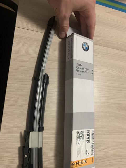 61612158219 Комплект щеток стеклоочистителя BMW | Запчасти на DRIVE2