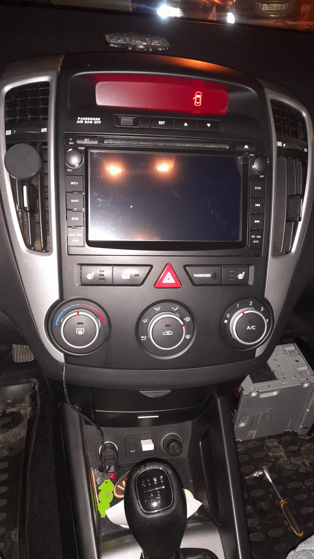 ГУ Андроид. — KIA Ceed (1G), 1,4 л, 2010 года | автозвук | DRIVE2