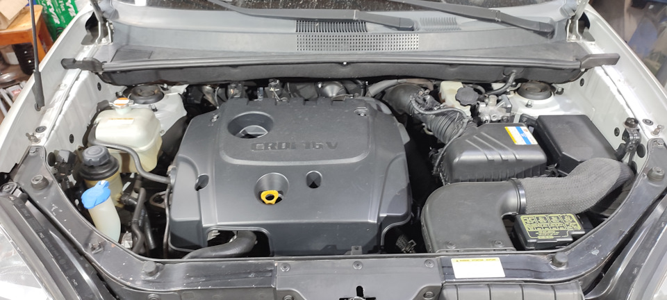 Замена помпы D4EA — Hyundai Tucson (JM), 2 л, 2008 года | своими руками | DRIVE2