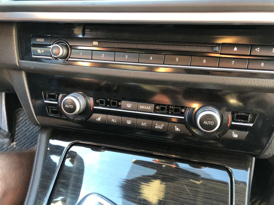 Замена кнопок климат контроля на новые оригинал — BMW 5 series (F10), 2 ...