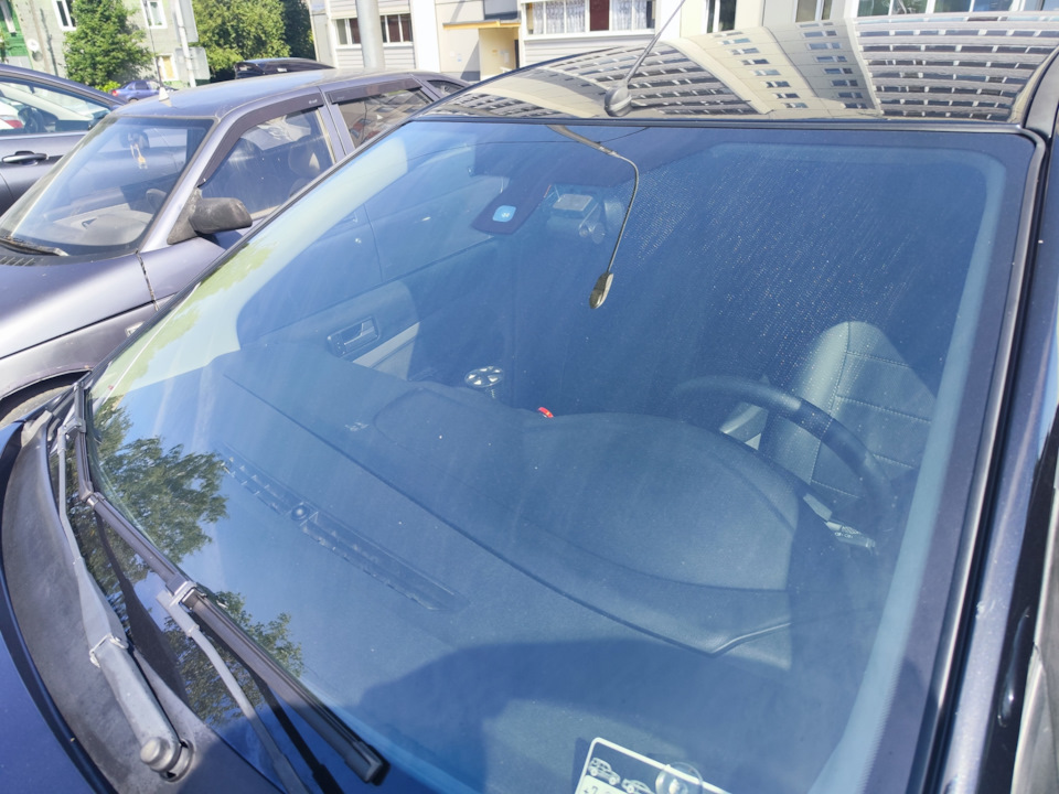#16 Лобовое стекло NordGlass, салонное зеркало от фф3. — Ford Focus ...