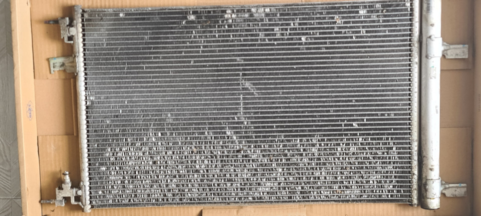 23333680 КОНДЕНСАТОР В СБОРЕ ДЛЯ СИСТЕМЫ КОНДИЦИОНИРОВАНИЯ ВОЗДУХА GM ...