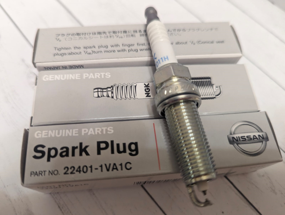 224011VA1C Свеча зажигания NISSAN INFINITI | Запчасти на DRIVE2