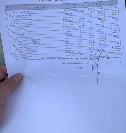 13028AA072 РЕМЕНЬ ГРМ ЧЗ 281 SUBARU | Запчасти на DRIVE2