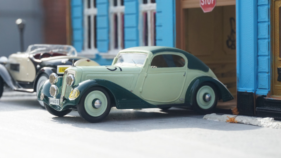 1933 Audi Front Typ UW Sport Coupe Hornig (ZZ model) + Duesenberg SSj ...