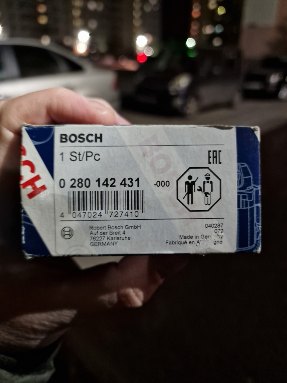 0280142431 клапан вентиляции топливного бака BOSCH | Запчасти на DRIVE2