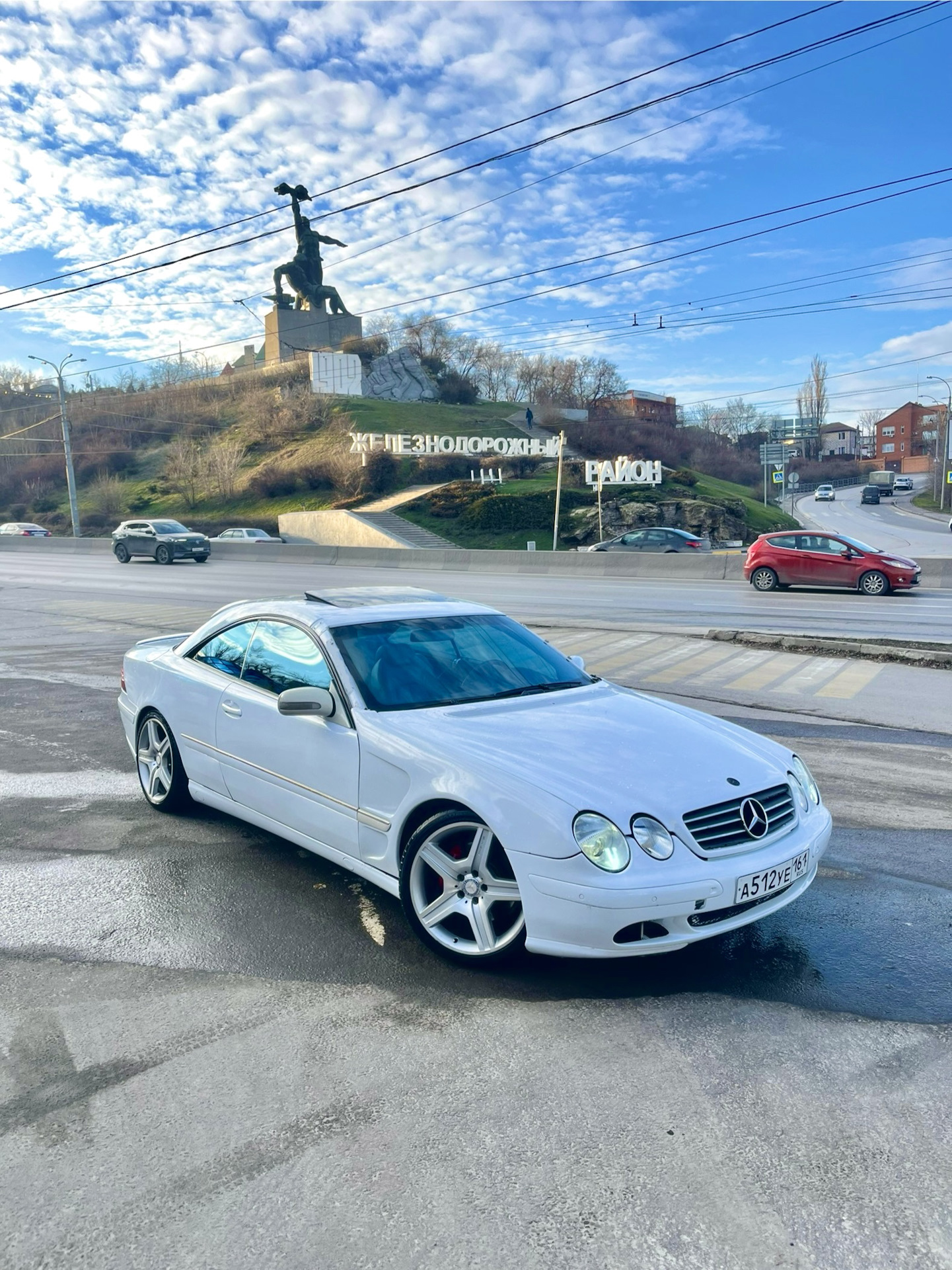 Закинул тонировку 50% голубую — Mercedes-Benz CL (W215), 5 л, 2000 года ...