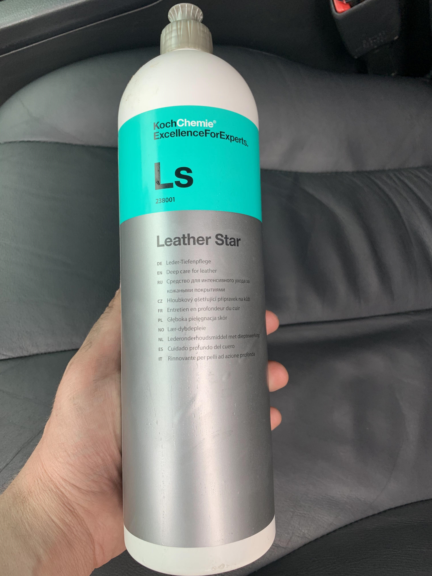 Чистка сидений хозяйственное мыло + Koch Chemie Leather Star — Toyota ...