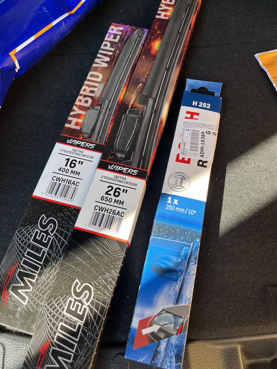 CWH26AC Щетка стеклоочистителя MILES | Запчасти на DRIVE2