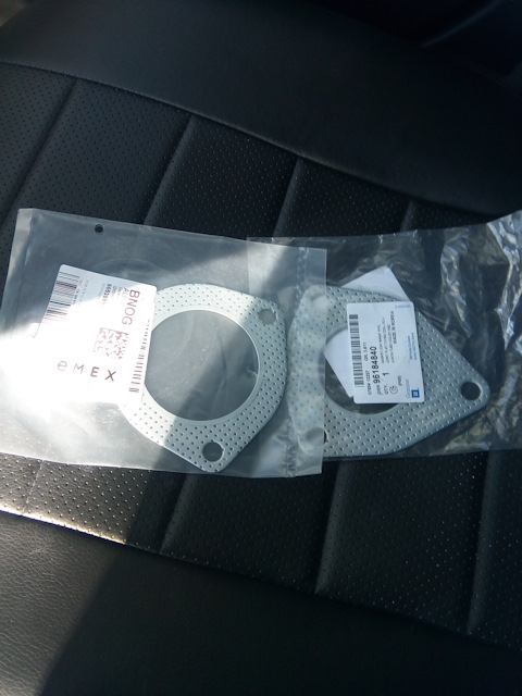 96184840 Прокладка приемной трубы 1,5 DOHC GM | Запчасти на DRIVE2